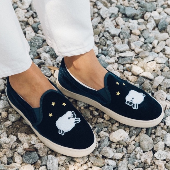Anthropologie | Shoes | Anthro Soludos Counting Sheep Sneakers | Poshmark